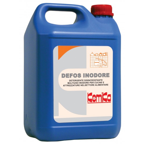 Kemika - Defos Inodore, detergente disincrostante multiuso (2 x 5 chili)